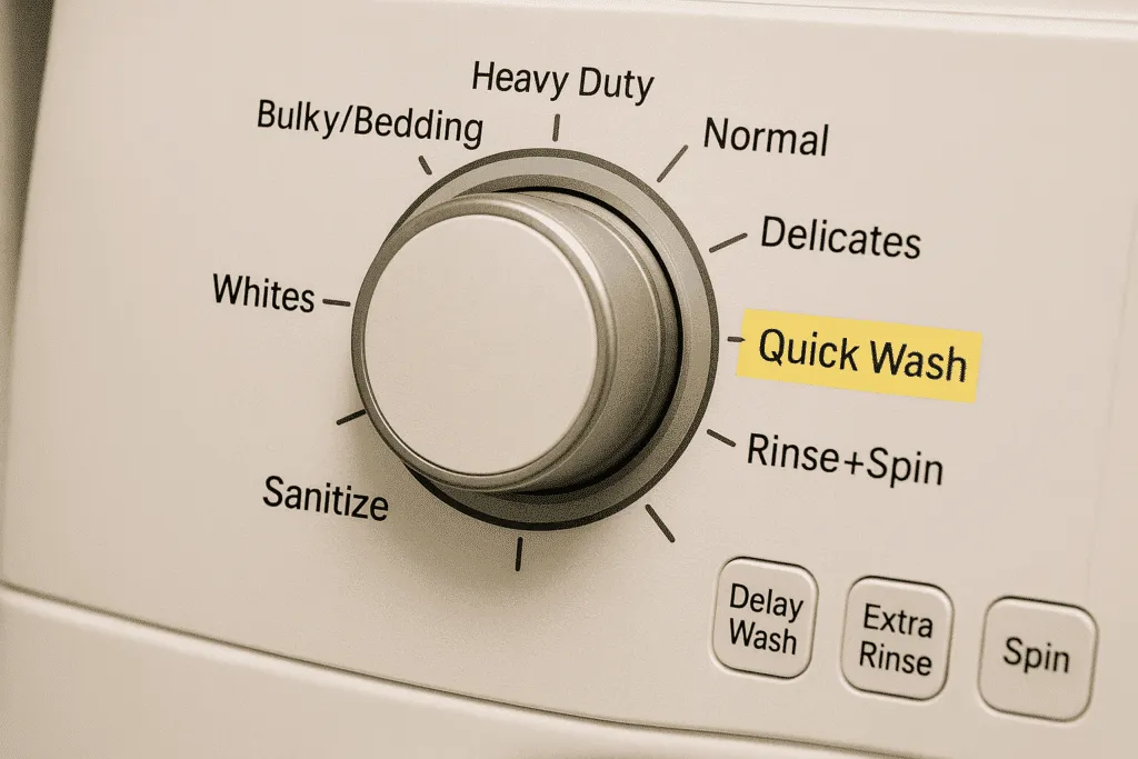 does spin only dry clothes